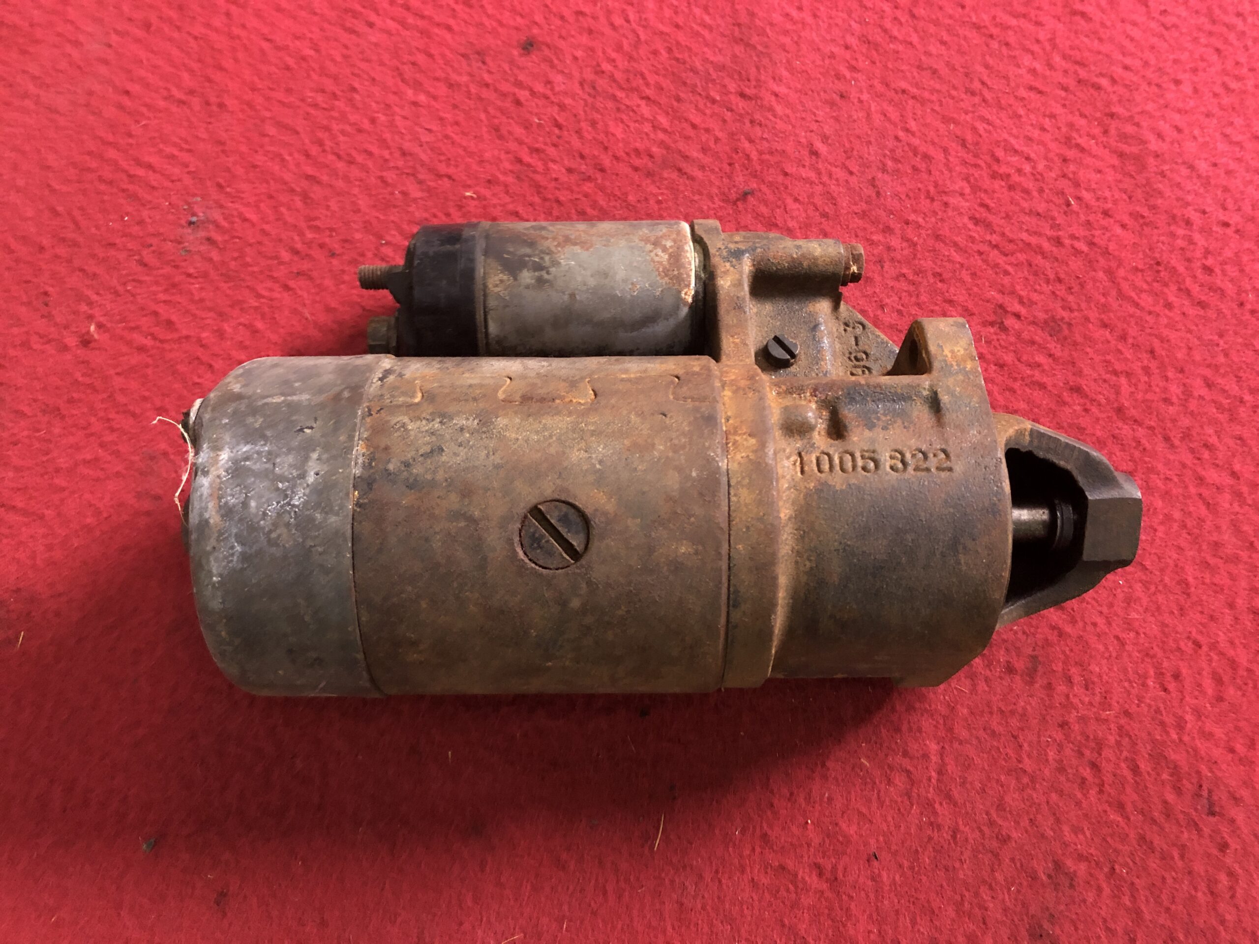 Alfa Romeo 1300 Junior / 1600 Super starter motor #1131-14 - e-jumble.com